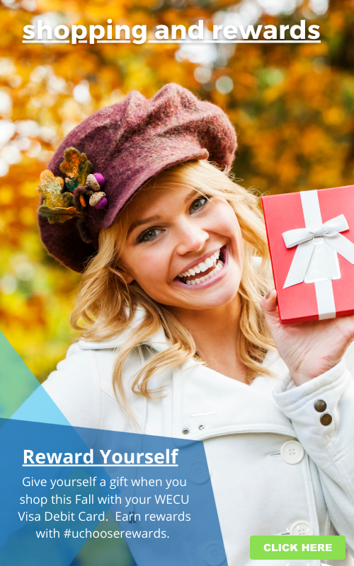 Earn rewards with your WECU Visa Debit Card. - White Eagle Credit Union
