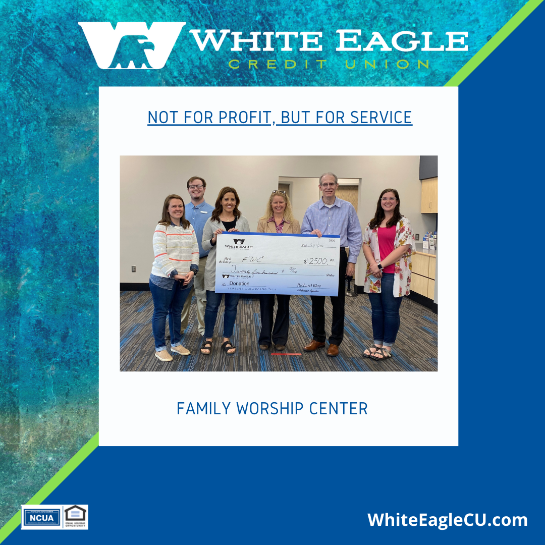Giving back to our communities - White Eagle Credit Union