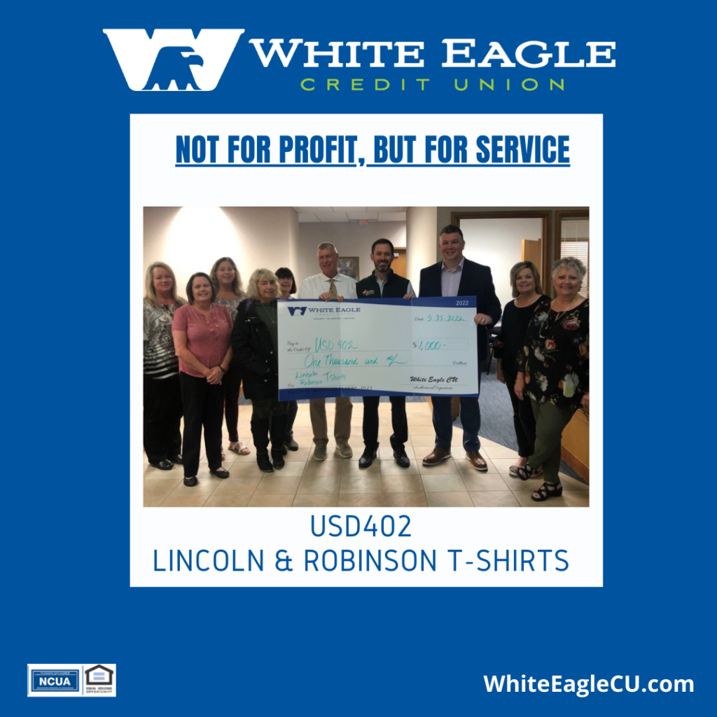 Giving back to the Community - White Eagle Credit Union