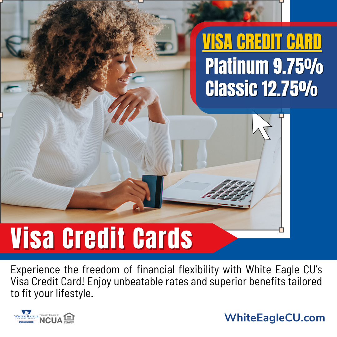 Visa Credit Cards | Visa Debit Cards - White Eagle Credit Union